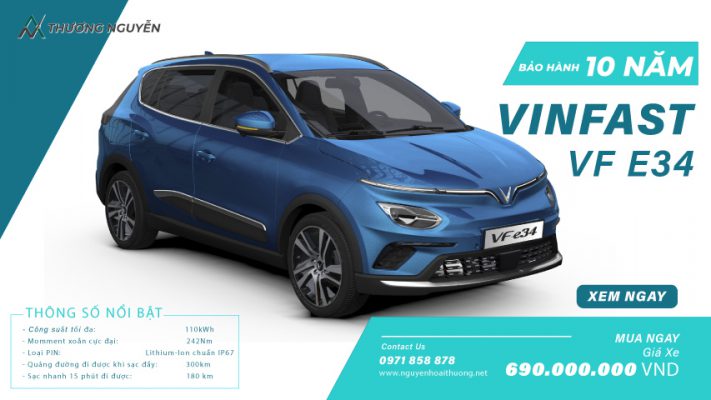 Xe ô tô điện VinFast giá bao nhiêu?【VF e34 giá lăn bánh】Báo giá VinFast VF8, VF9 – Thương Nguyễn ...