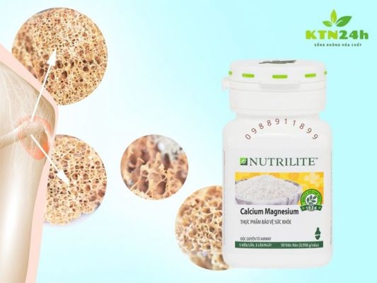 Canxi hữu cơ Amway Nutrilite Calcium Magnesium